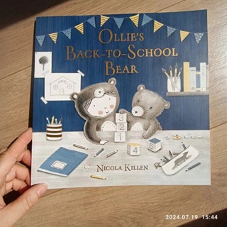 平裝英文繪本Ollie＇s Back-to-school Bear燙金+鏤空設計Nicola Killen🍀缺書店 - 缺書店【英文童書繪本 ...