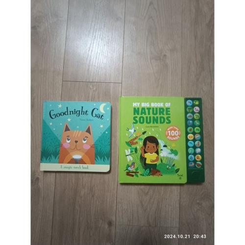 20241022書友 015wynns專場【GOODNIGHT CAT+NATURE SOUNDS BOOK] - 缺書店【英文童書繪本專賣 ...