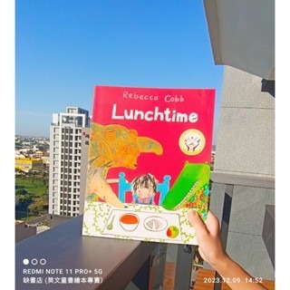 【贈音檔】🍀英文平裝繪本🍀Lunchtime🍀Rebecca Cobb🍀缺書店 - 缺書店【英文童書繪本專賣】請購物時加LINE ...