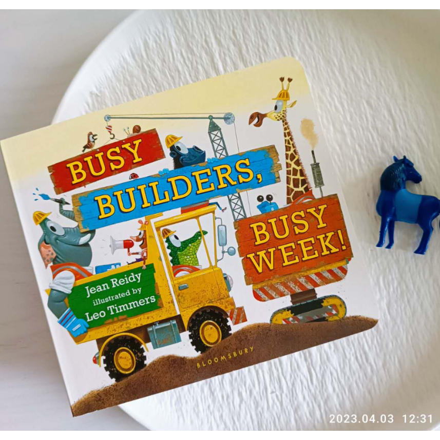 20260219書友【BUSY BUILDER BUSY WEEK】約3月上旬發貨 - 缺書店【英文童書繪本專賣】脆友或IG ...