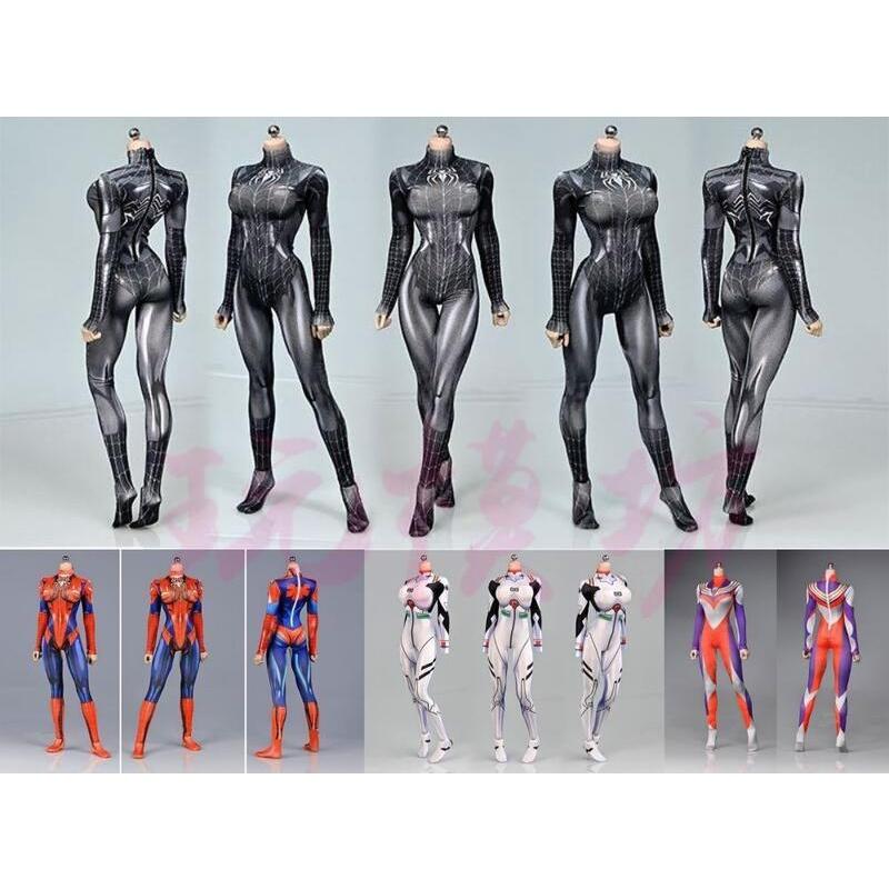 【玩模坊H-166】 1/6 明日香 連體緊身衣 彈力3D印花 特務 模型 - 玩模坊 - iOPEN Mall