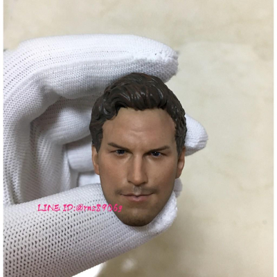 【玩模坊H-127】1/6 星際異攻隊 星爵 男頭雕 - 玩模坊