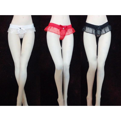 【玩模坊H-014】1/6 低腰內褲 女兵人模型 性感低腰褲 低腰內褲 網狀透視丁字褲 適合PH 模型 - 玩模坊