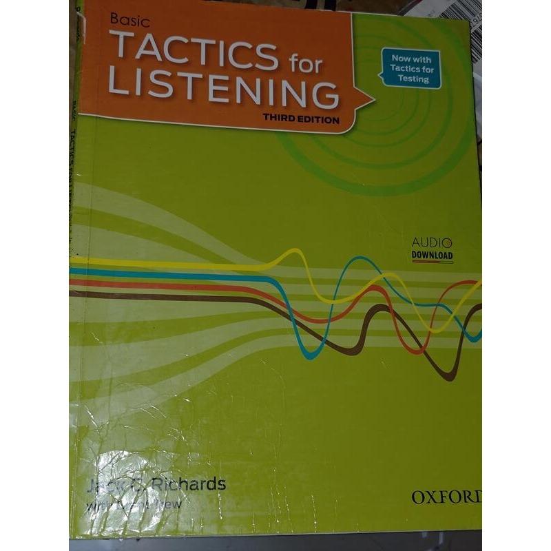 Basic TACTICS for LISTENING 3/e 9780194013840 明顯使用痕跡@V下2多二手書 - 無他二手書 ...