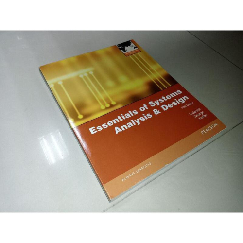 Essentials of Systems Analysis and Design 97801325990 @1 二手書 - 無他二手書 ...