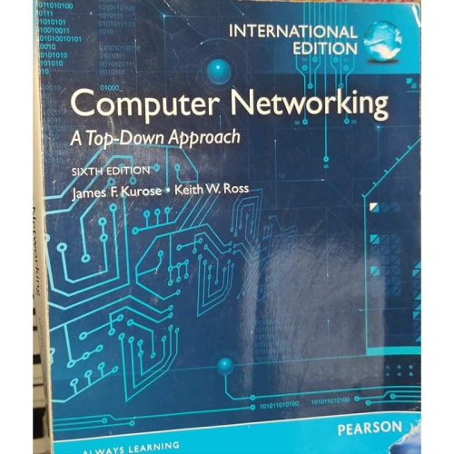 Computer Networking 6/e Kurose Ross 9780273768968 有劃記@0h 二手書 - 無他二手書 ...