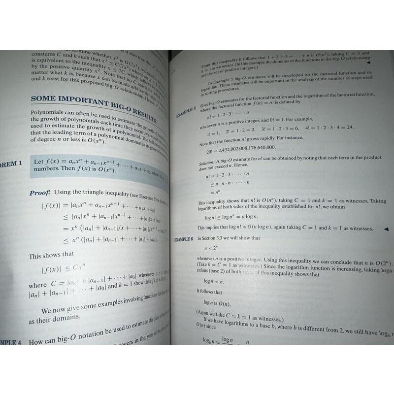 Discrete Mathematics 5/e Rosen 0071198814 側面小污內頁佳2003@7V 二手書 - 無他二手書 ...