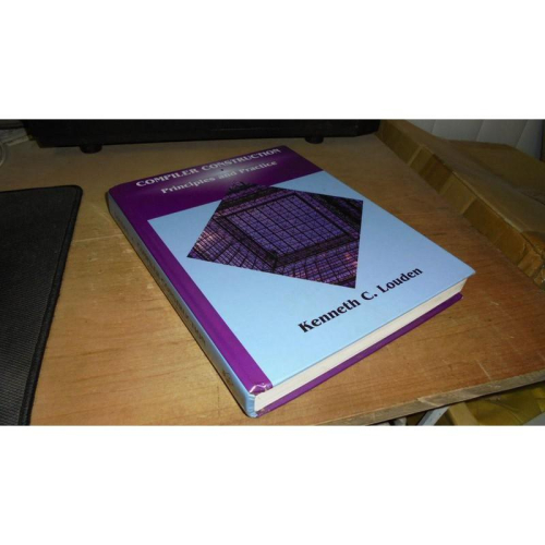 Compiler Construction Kenneth C.Louden 0534939724 有劃記 @6 二手書 - 無他二手書 ...