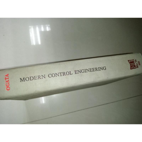 Modern Control Engineering OGATA 側面黃斑內頁佳 1970 @3C 二手書 - 無他二手書 - iOPEN Mall