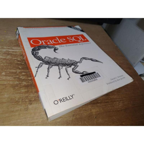 Oracle SQL O＇REILLY 1565926978 側面黃斑內頁佳 2000年出版 @8C 二手書 - 無他二手書 - iOPEN ...