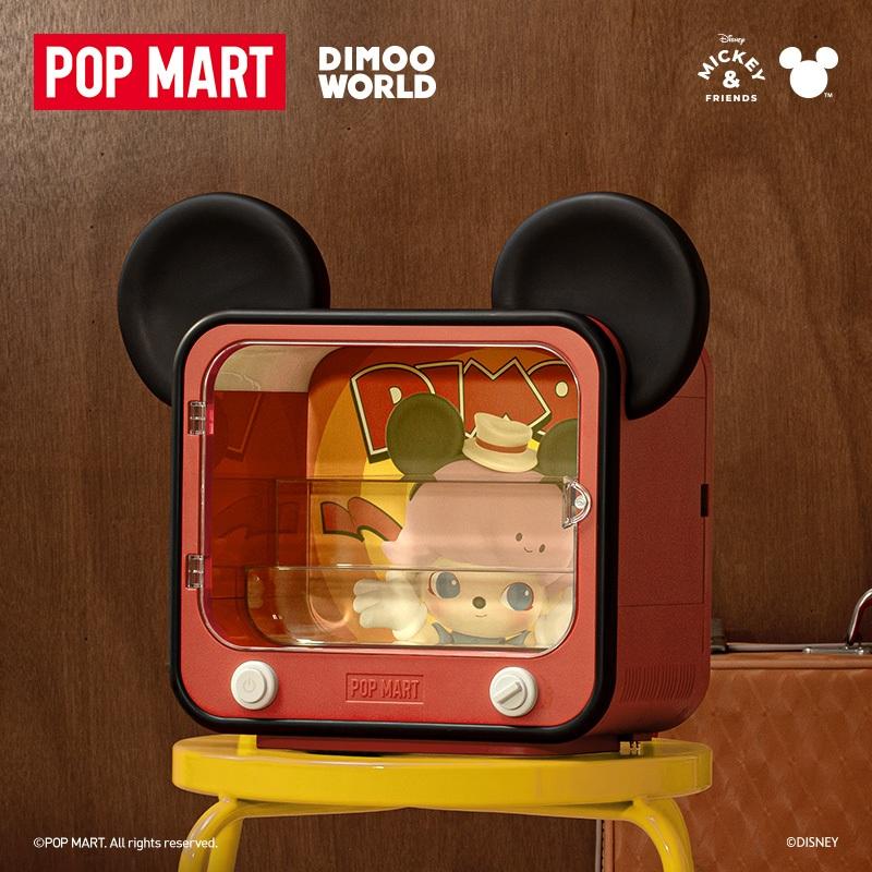 👑泡泡瑪特 POPMART👑【正版】DIMOO WORLD 迪士尼系列 電視機發光展示盒 ️台灣現貨+預購 ️米奇+1 - 安順跳跳羊 ...