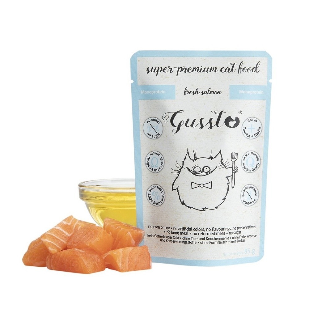 GUSSTO 惡魔喵 無穀主食貓餐包85g【單包】 無穀餐包 主食餐包 貓餐包『WANG』 - Wang旺寵物精品 - iOPEN Mall