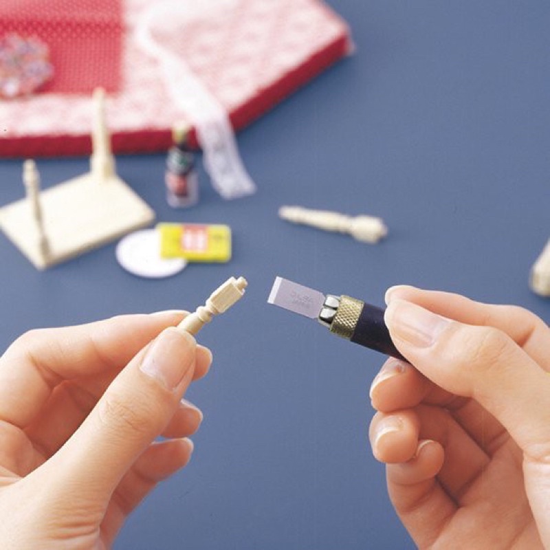 [Pandainn]現貨日本 OLFA AK-4/BP 型超值包 專業用 筆刀 雕刻刀 AK-4 (抗滑握把) AK4 - Pandainn