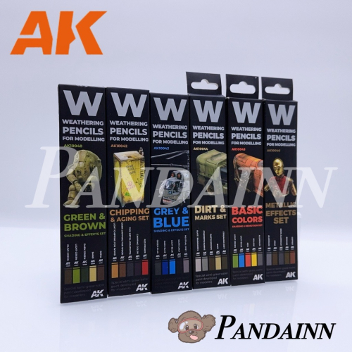 (Pandainn)現貨 AK 色鉛筆組 AK10040 AK10042 AK10043 AK10044 AK10045 - Pandainn - iOPEN Mall