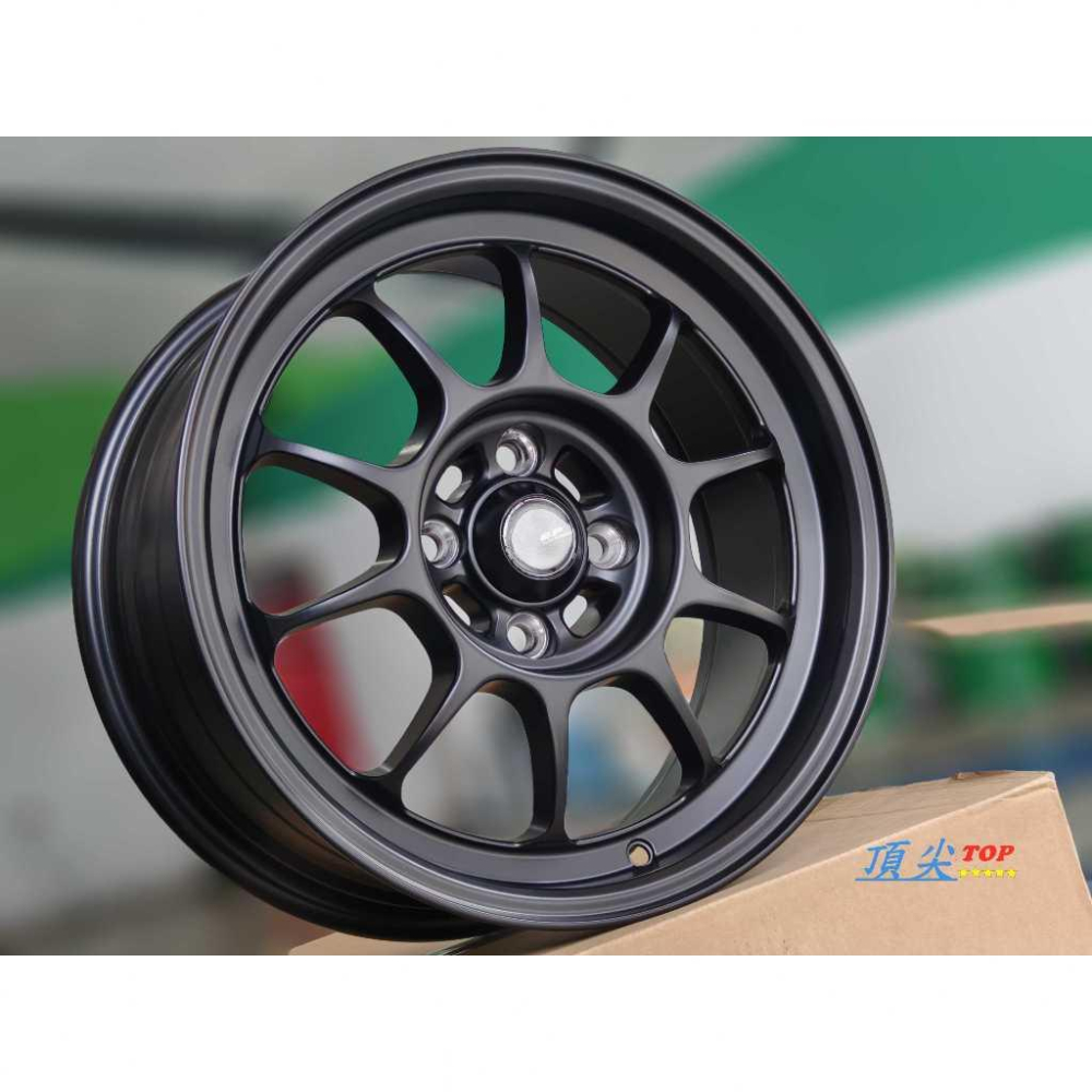 【頂尖】全新SI鋁圈EP20 17吋旋壓鋁圈 8J 5X114.3 ET40/5X100 ET35 平光黑 17吋鋁圈 - 頂尖輪胎 ...