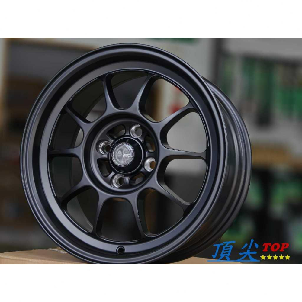 【頂尖】全新SI鋁圈EP20 17吋旋壓鋁圈 8J 5X114.3 ET40/5X100 ET35 平光黑 17吋鋁圈 - 頂尖輪胎 ...