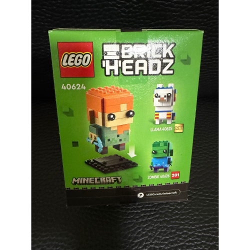 樂高 LEGO 40624 麥塊 MINECRAFT BRICK HEADZ 大頭系列 - 拼趣小舖 - iOPEN Mall