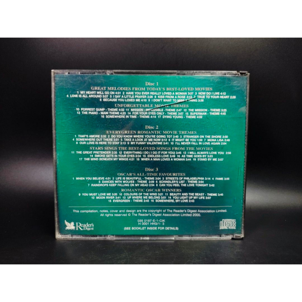 音樂CD - The Ultimate Movie Music Collection 3CD/經典電影音樂系列(西洋/音 - HYCTS古董物 ...