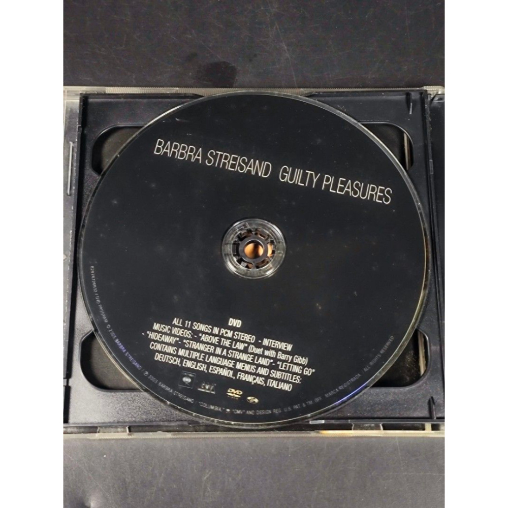 音樂CD - BABARA STREISAND芭芭拉史翠珊/Guilty Pleasures/CD+DVD/SONY(西 - HYCTS古董物 ...