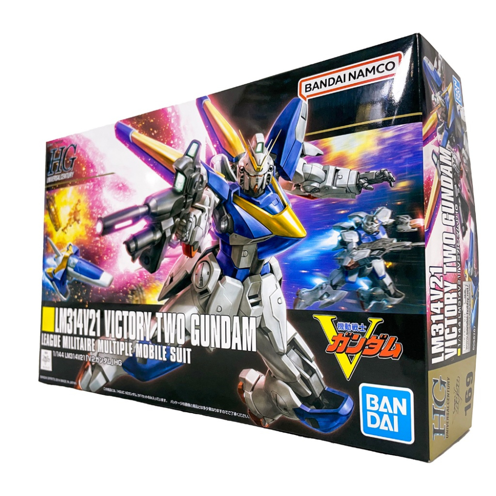 BANDAI 鋼彈模型 HGUC 1/144 #169 VICTORY TWO V2鋼彈 LM314V21 鋼不辣商舖 - 鋼不辣商舖 ...