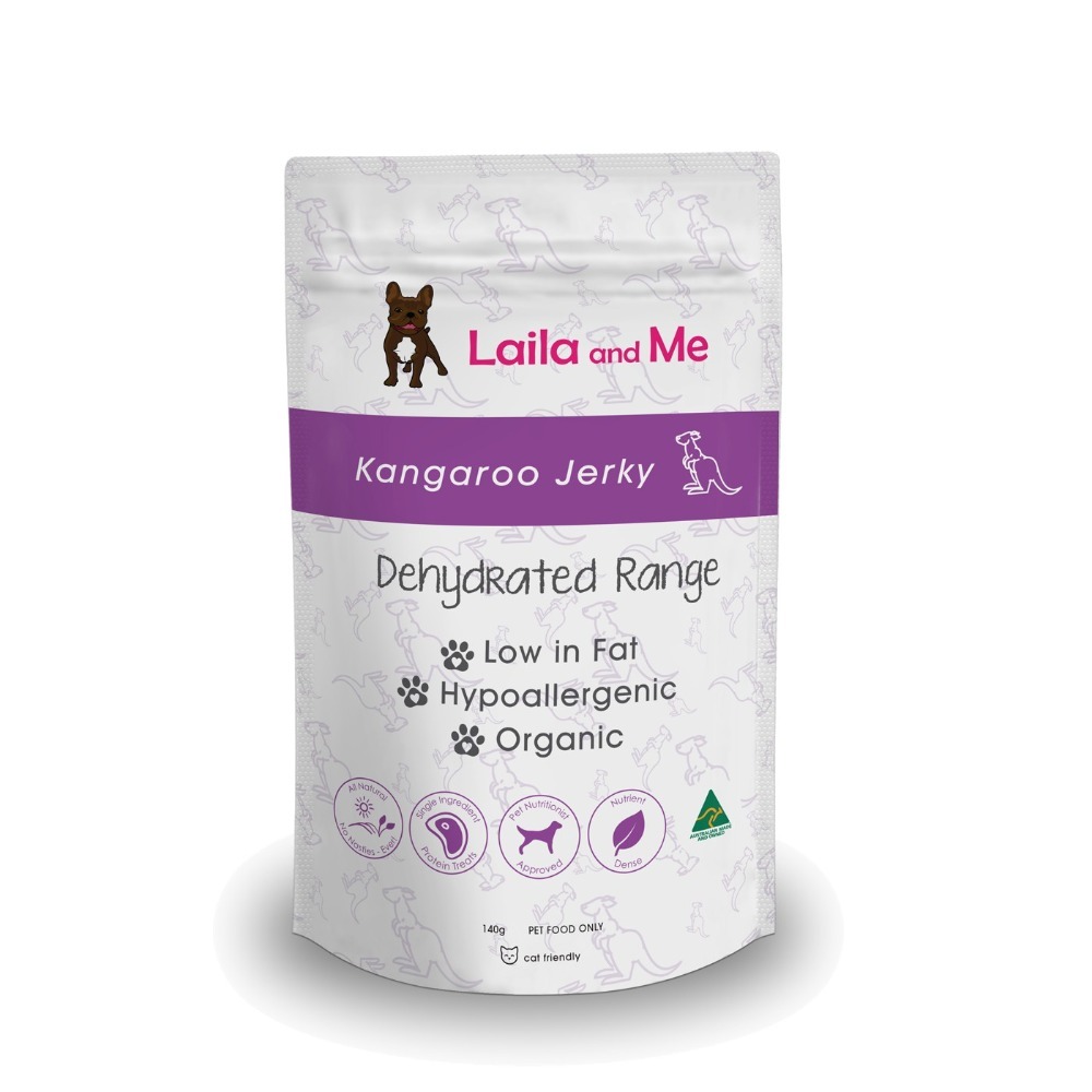 澳洲 Laila & Me Dehydrated Kangaroo Jerky 袋鼠肉乾 - Oh! FunGo! 關門放狗 - iOPEN Mall