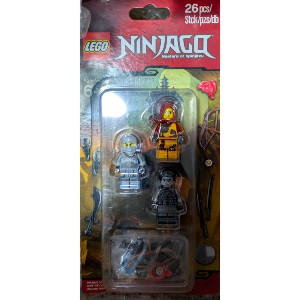 全新未拆 樂高LEGO NINJAGO 853687 元素大師組合 煙霧大師 影子大師 琥珀大師 吊卡 - 衝動買隨便賣 - iOPEN Mall