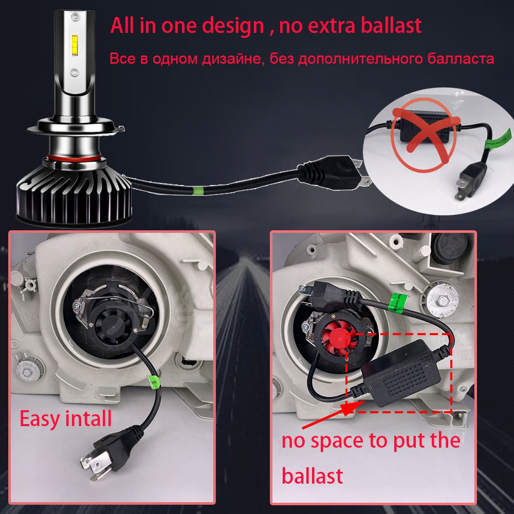 YLC。台灣保固 檸檬黃 黃金光 LED大燈 30W 4500LM H1 H4 HS1 H7 H11 9006 9012 - YLC。雨刷／HID／LED／汽機車配件百貨 - iOPEN Mall