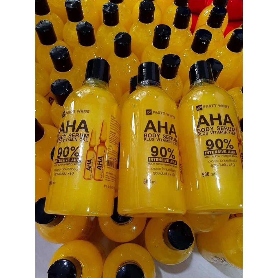現貨 正版公司貨中文標已登錄 500ml AHA Serum Plus Vitamin C & E 果酸身體精華 - 東南亞商店 - iOPEN Mall