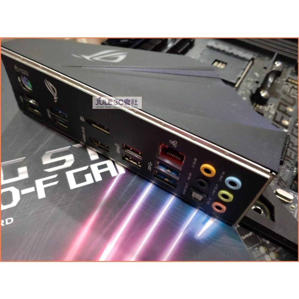 JULE 3C會社-華碩ASUS ROG STRIX B450-F GAMING B450/D4/保內/AM4 主機板 - JULE 3C會社 - iOPEN Mall