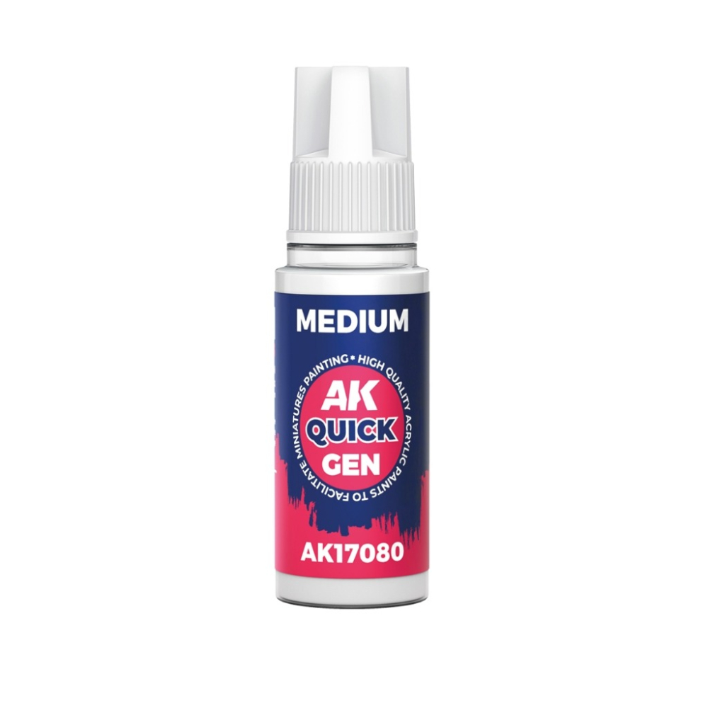 AK17080 - Quick Gen - Medium 18ml 18 ml - 速塗稀釋液 18ml - White Dragon ...