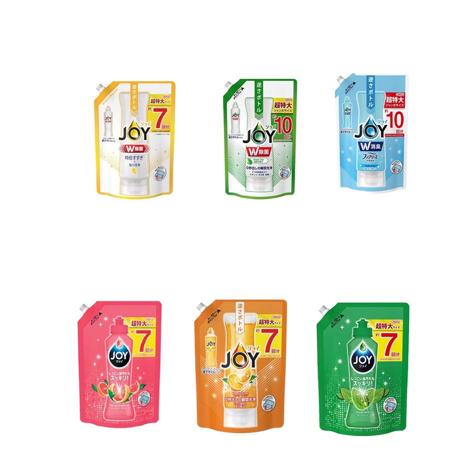 IY.日本 P&G JOY速淨除油濃縮洗碗精 超特大補充包 910ml - 承芯百貨 - iOPEN Mall