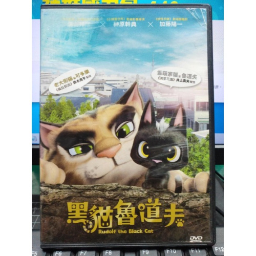 挖寶二手片-Y34-714-正版DVD-動畫【黑貓魯道夫】-日本暢銷童書改編(直購價) - 挖寶二手片 - iOPEN Mall