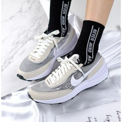 限時特惠 NIKE WAFFLE ONE 白灰 白黑 灰白 黑白 解構 女鞋 DC0481-100 - NIKE 日韓代購潮鞋店 ...