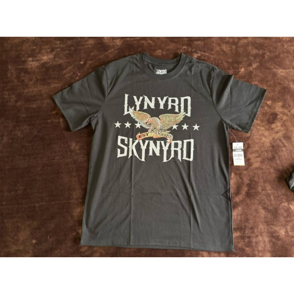 【K4】全新搖滾樂團Linyard Skynard短T SZ M - 潮到不行 - iOPEN Mall