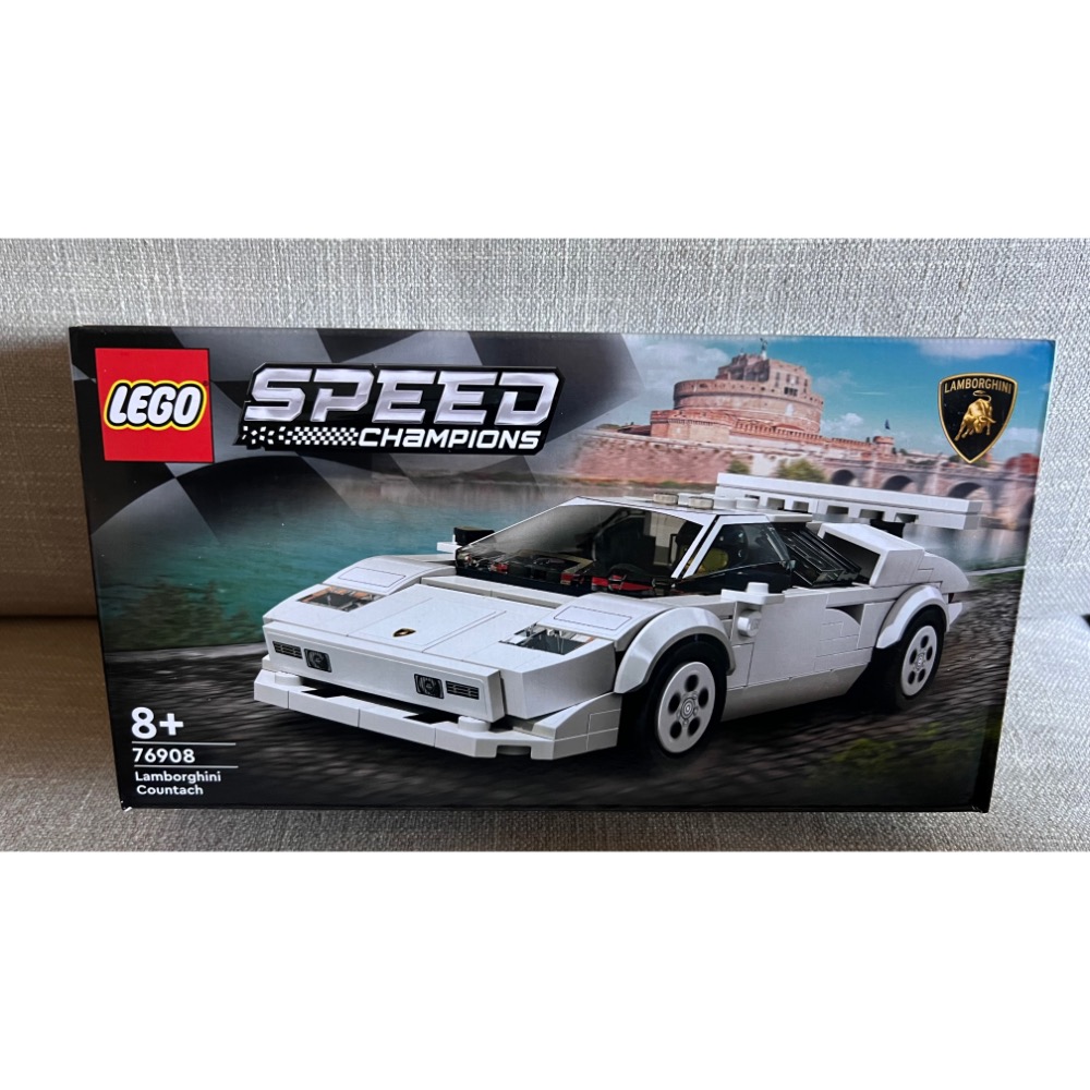 LEGO 76908 SPEED CHAMPIONS Lamborghini Countach 藍寶堅尼(全新 未拆) - SNOOPY ...