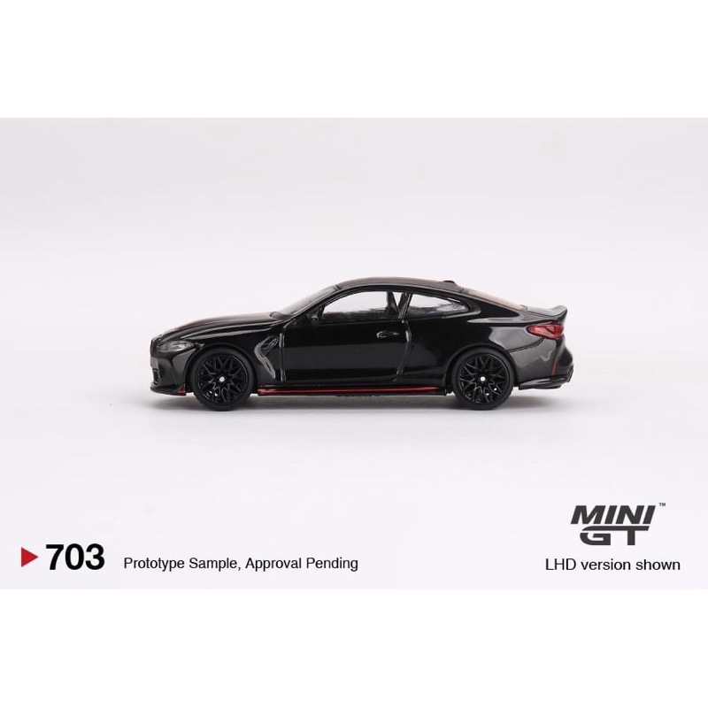 MINI GT #703 BMW M4 CSL Black Sapphire - MAi’s Garage 買阿北車庫 - iOPEN Mall