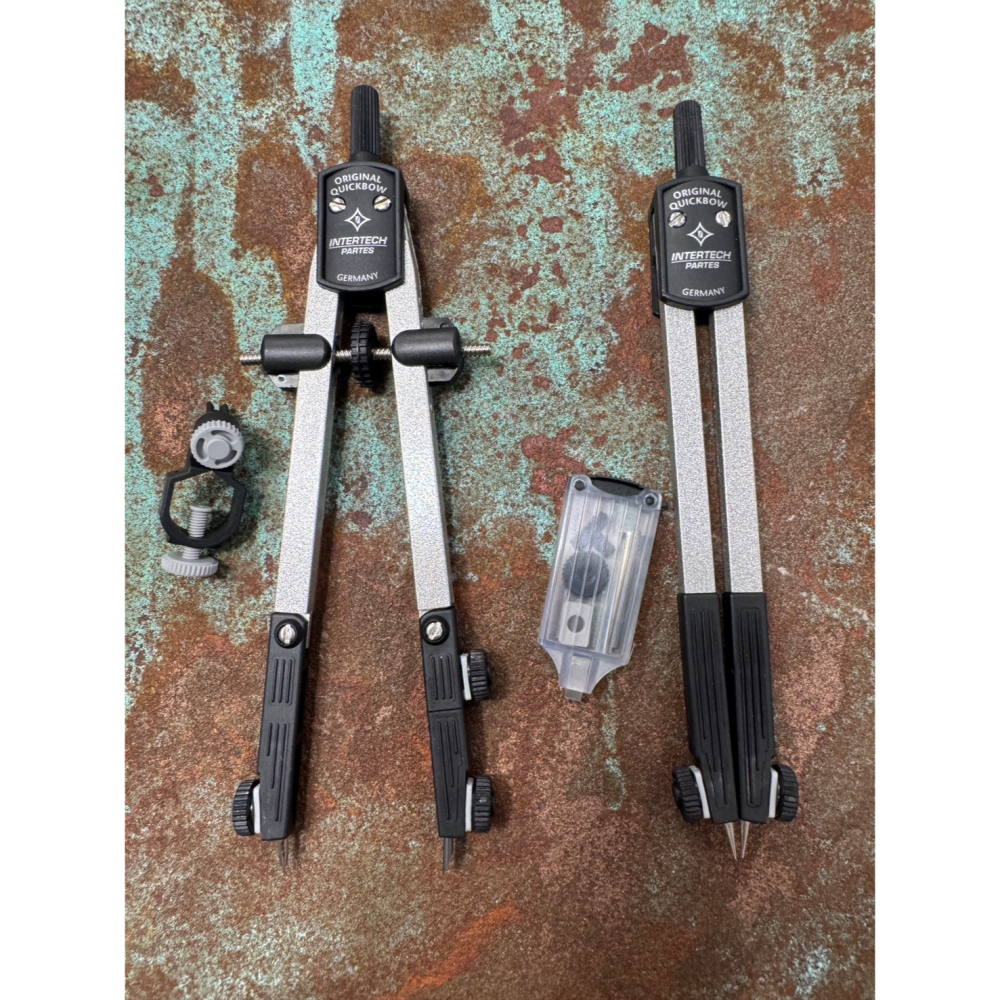 藝城美術~德國 INTERTECH 速動大圓規+分規 組合 INTERTECH COMPASS 32728-3 德國製 - 藝城美術用品社 ...