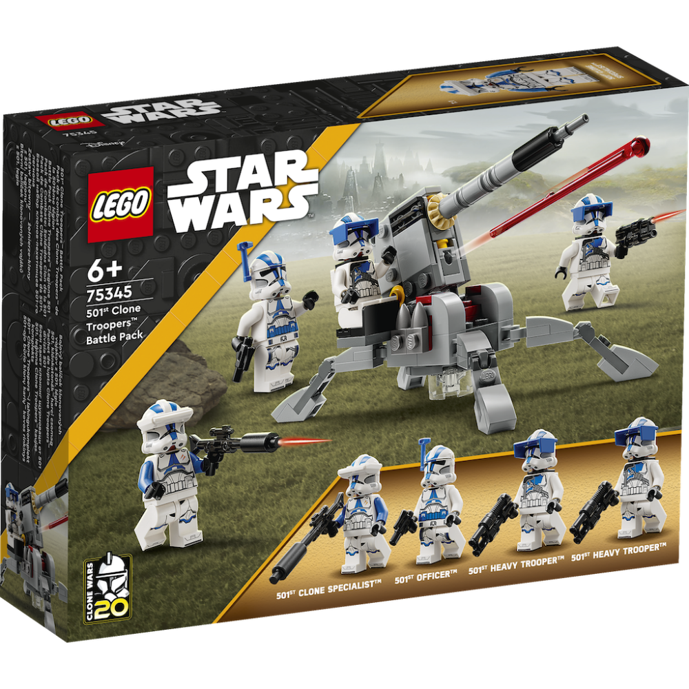 ||一直玩|| LEGO 75345 501st Clone Troopers™ Battle Pack - 一直玩積木磚門店 LEGO 樂高 ...