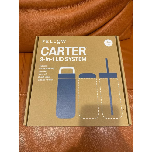 【全新】FELLOW｜CARTER KIT-卡特保溫瓶限定禮盒組 (一杯三蓋) 藏藍 - Ohlulu617 - iOPEN Mall