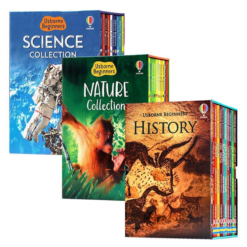 （現貨速發）精裝 Usborne beginners 初學者 科普套書 Science History Nature - 希媽繪本館